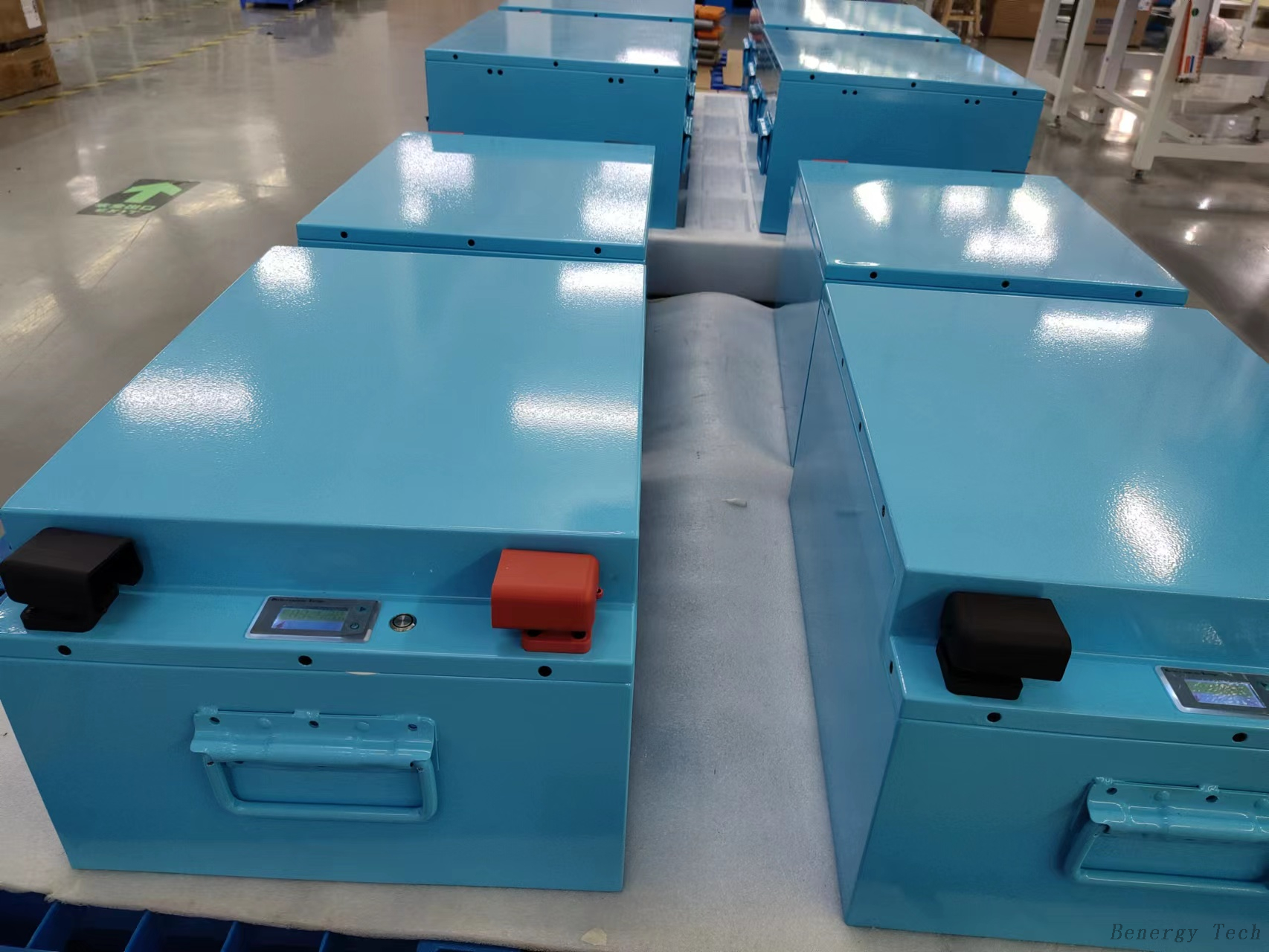 LFP 48v 90AH Lifepo4 Rechargeable Battery Pack for EV/Golf Cart club ...